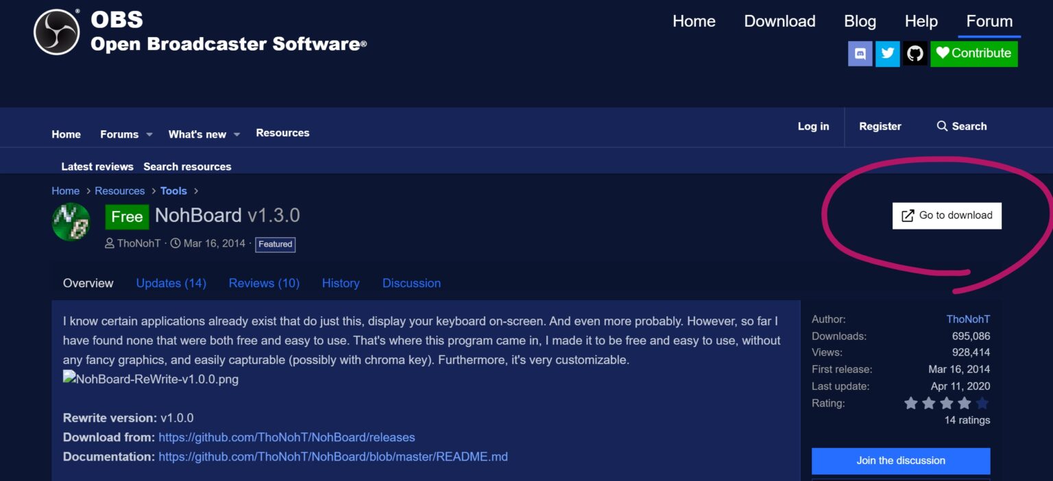 配信画面にキーボード・マウスの入力を可視化表示する【NohBoard-ReWrite】