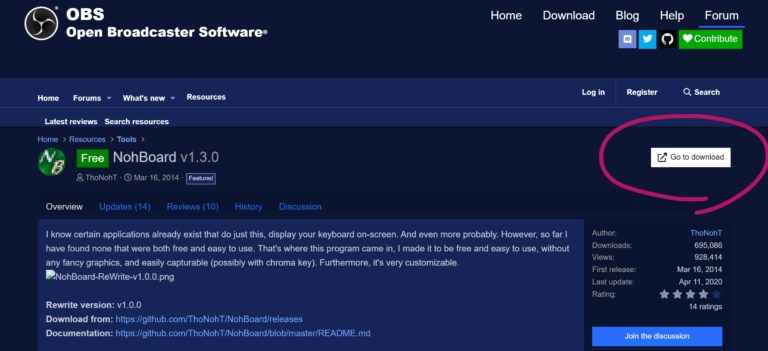 配信画面にキーボード・マウスの入力を可視化表示する【NohBoard-ReWrite】