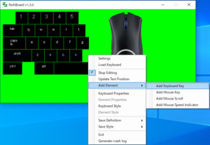 配信画面にキーボード・マウスの入力を可視化表示する【NohBoard-ReWrite】