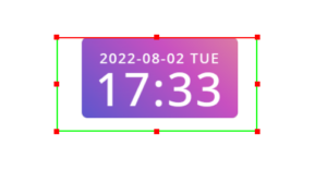【配信者向け】おしゃれでかわいいデジタル時計配布中【OBS用】